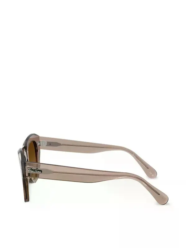 Ray-ban State Street Browline Sunglasses - Brown