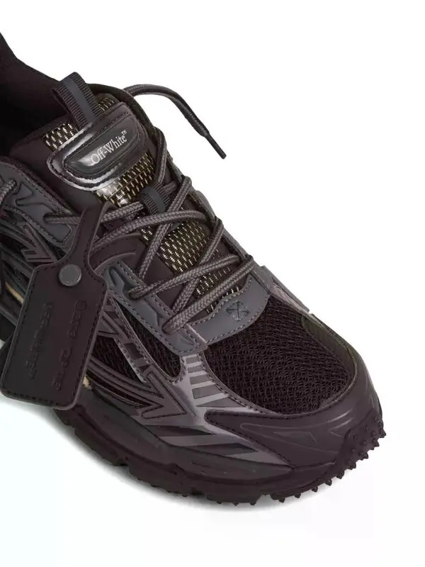 Off-White Be Right Back Lace-up Sneakers - Black