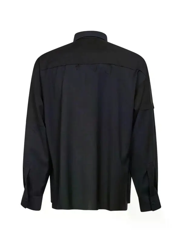 COSTUMEIN Colourblock Patch-pocket Shirt