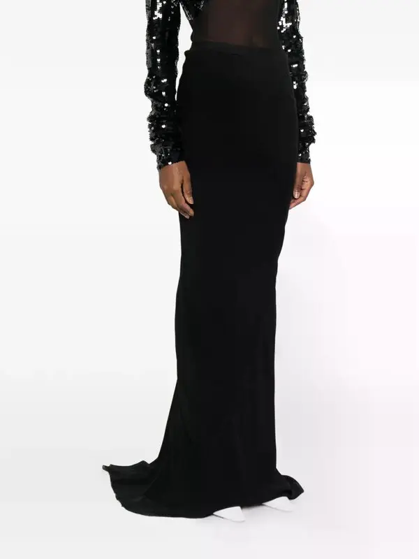 Rick Owens Long Maxi Skirt