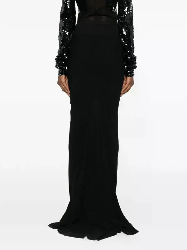 Rick Owens Long Maxi Skirt
