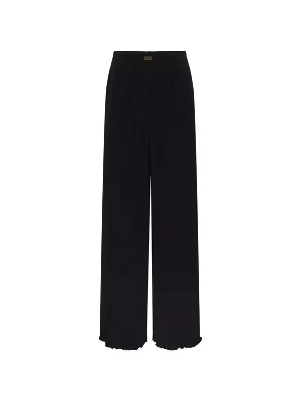 Vilebrequin Elasticated-waistband Wide-leg Trousers
