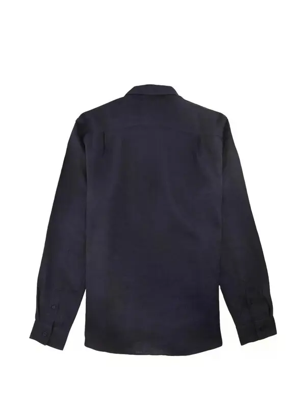 Vilebrequin Chest-pocket Linen Shirt - Blue