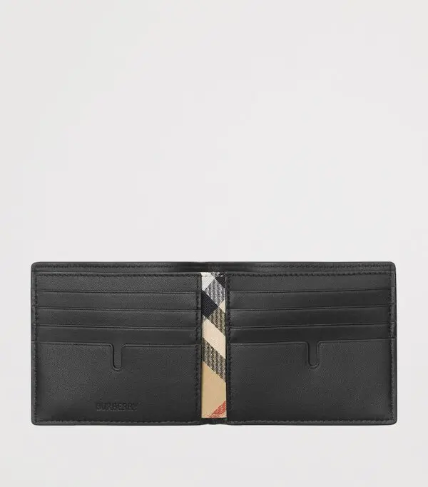 Burberry Leather Cotswolds Bifold Wallet