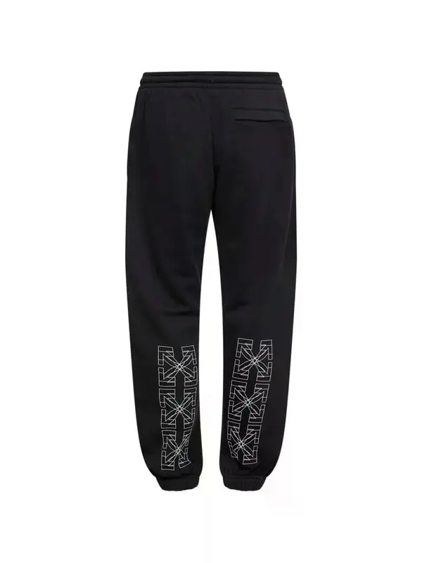 Off-White Logo-detail Track Pants - Black