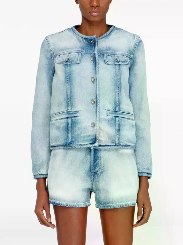 DIESEL® De-grafy-fsi1 Denim Jacket - Blue