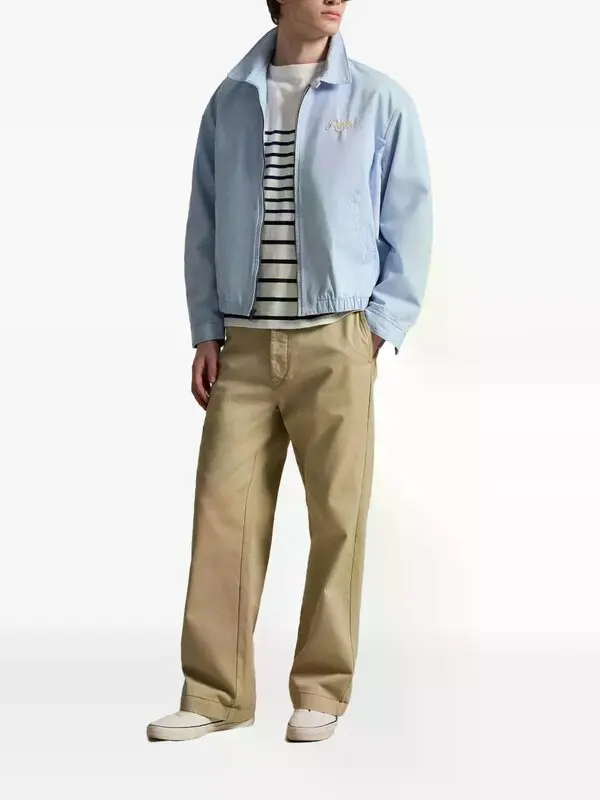 Polo Ralph Lauren Embroidered-detail Jacket - Blue