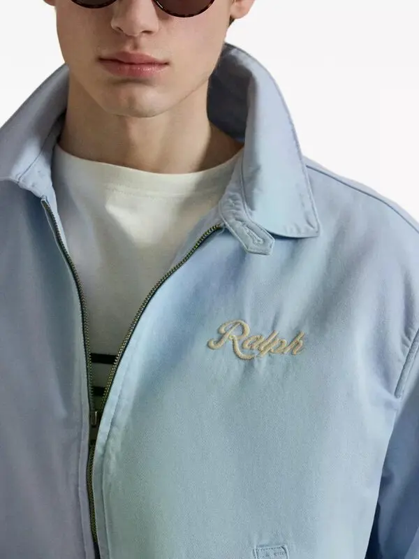 Polo Ralph Lauren Embroidered-detail Jacket - Blue