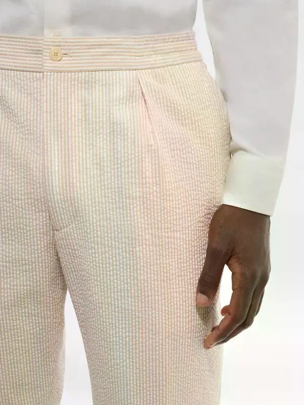 FURSAC Striped Cotton Trousers