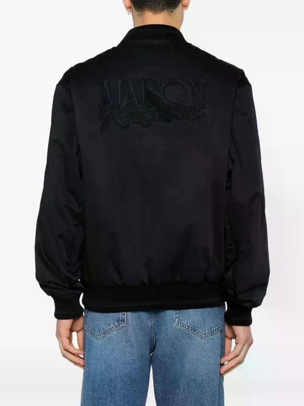 Maison Kitsuné Buttoned Bomber Jacket
