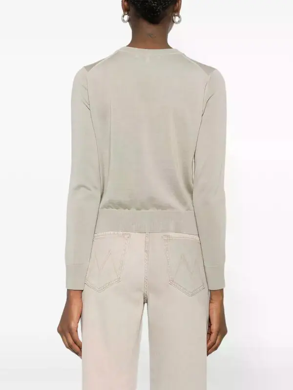 Maison Kitsuné Fox Motif Buttoned Cardigan