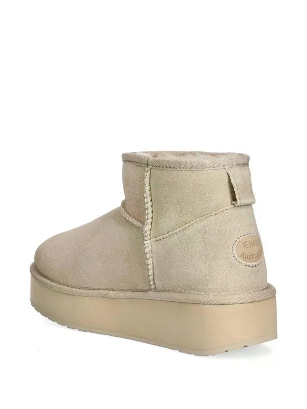 EMU AUSTRALIA Stinger Micro Flatform Boots - Neutrals