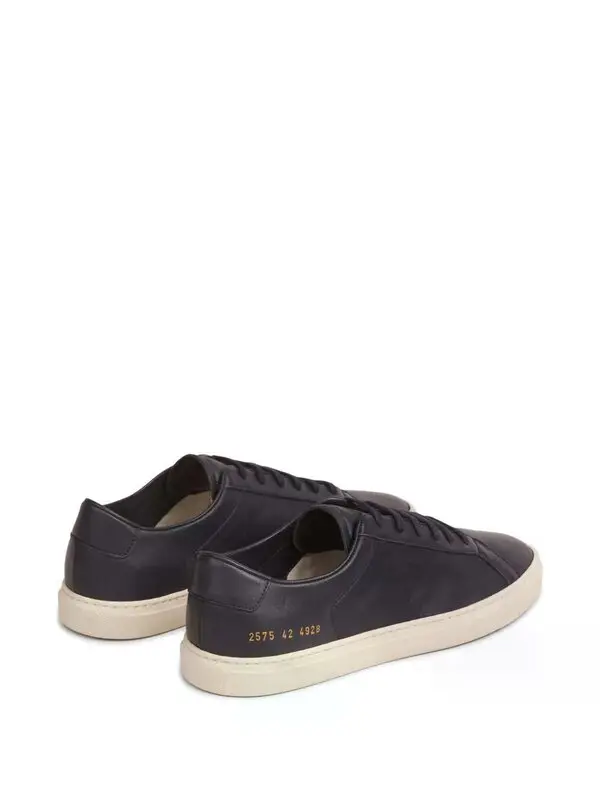 COMMON PROJECTS Lace-up Leather Sneakers - Blue