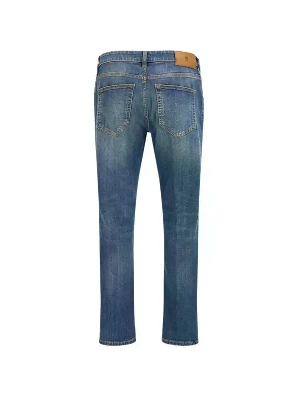PT TORINO Patch-pocket Straight Leg Jeans