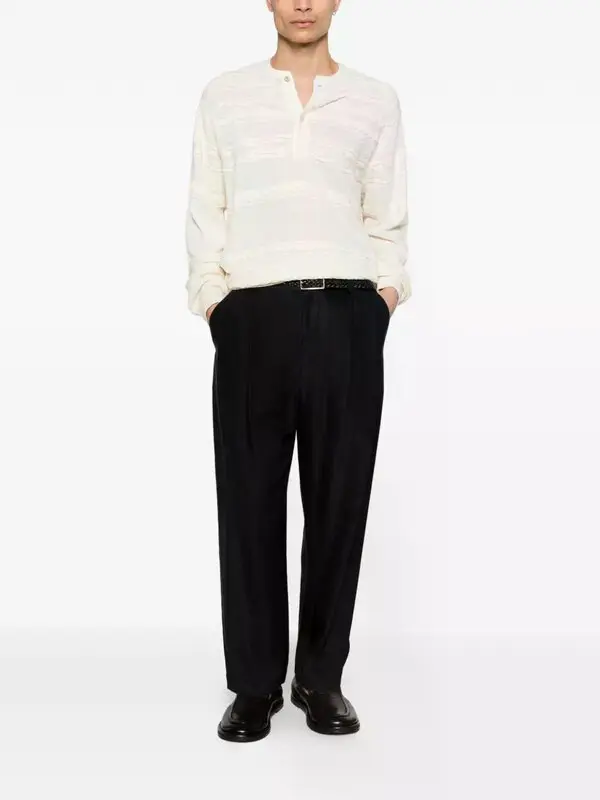 Emporio Armani Patterned Knit Sweater