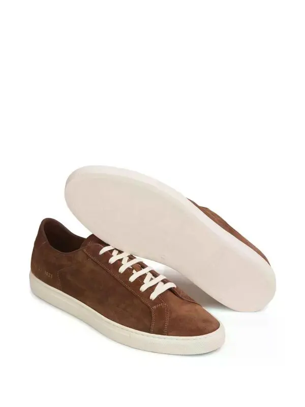 COMMON PROJECTS Achilles Suede Sneakers - Brown