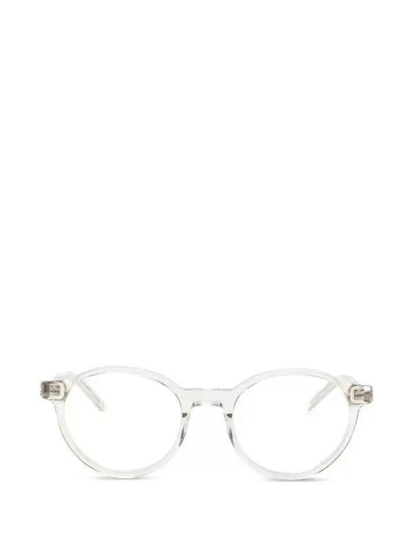 Saint Laurent Round-frame Eyeglasses - Neutrals