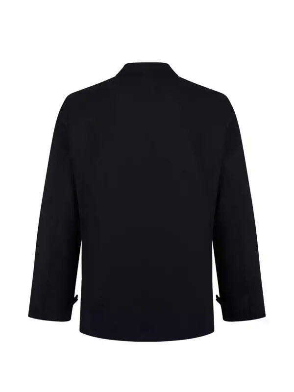 Boglioli Buttoned Flap Jacket - Blue