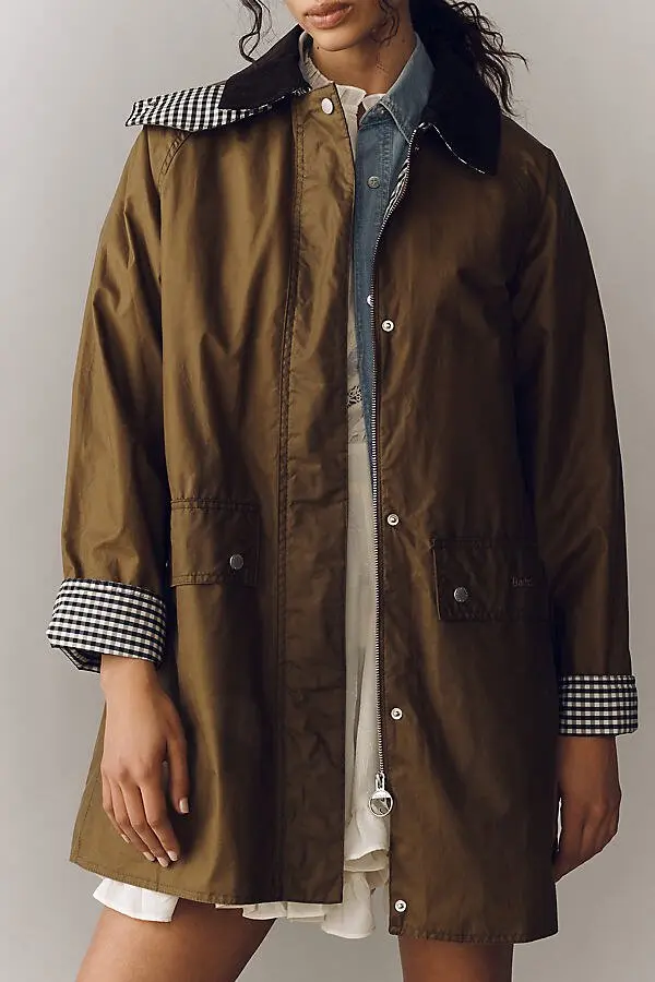 Barbour Wren Waxed Cotton Jacket