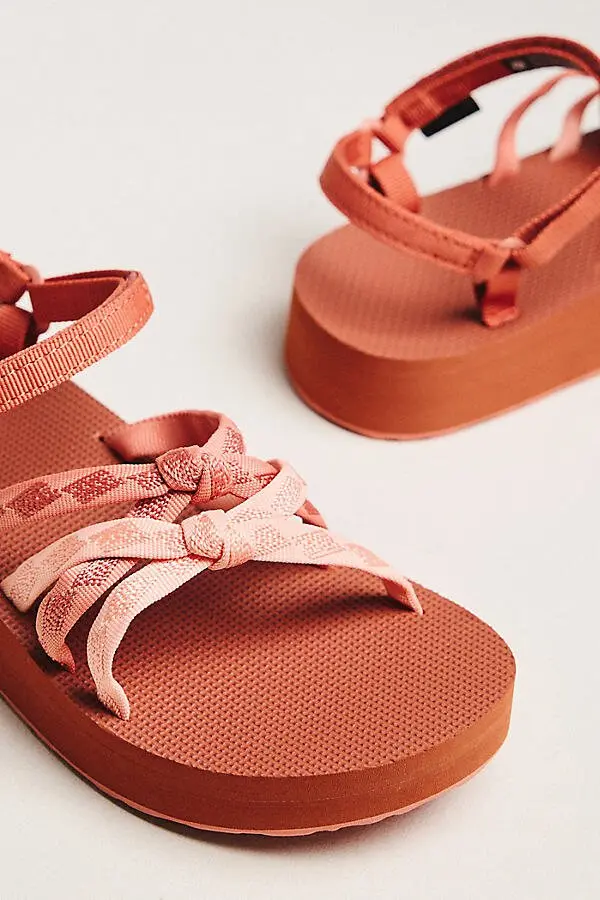 Teva Midform Kena Slim Sandals - Terracotta Multi