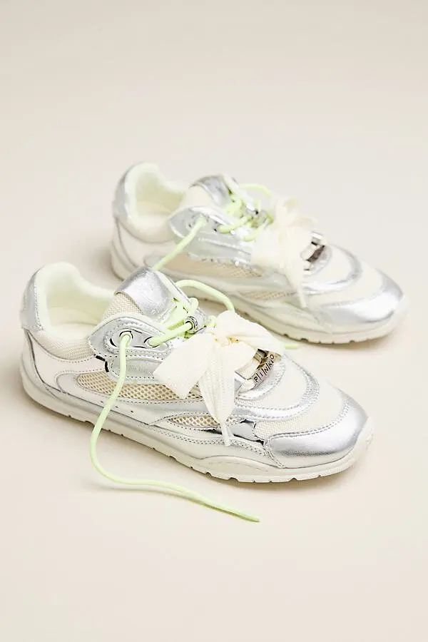 Anthropologie Double Laced Sneakers