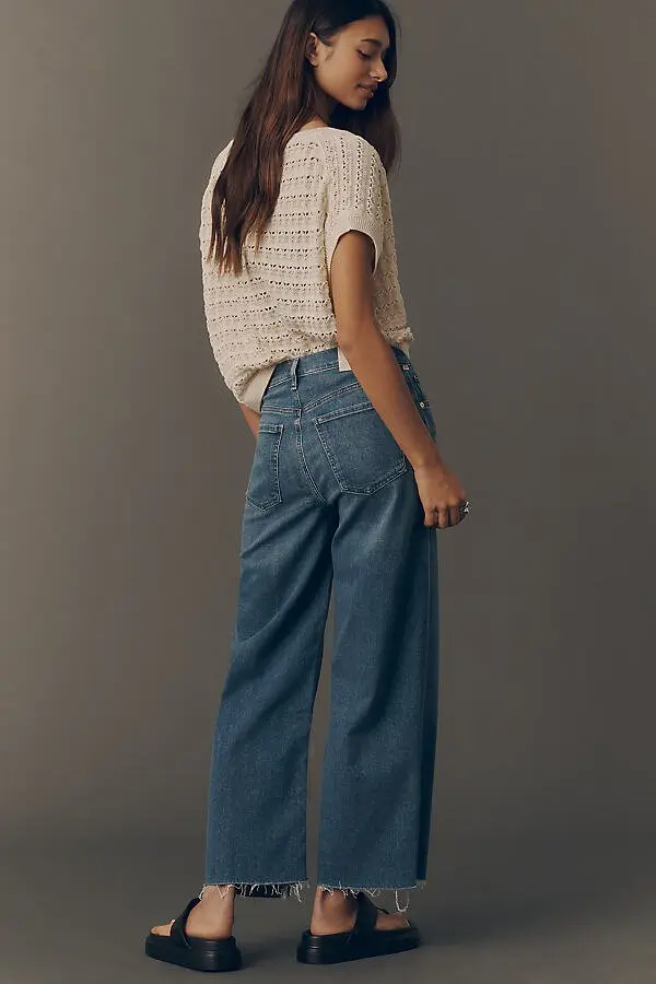 Citizens Of Humanity Lyra High-rise Crop Wide-leg Jeans - Verve