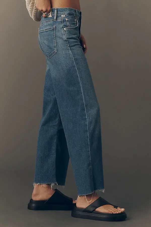 Citizens Of Humanity Lyra High-rise Crop Wide-leg Jeans - Verve