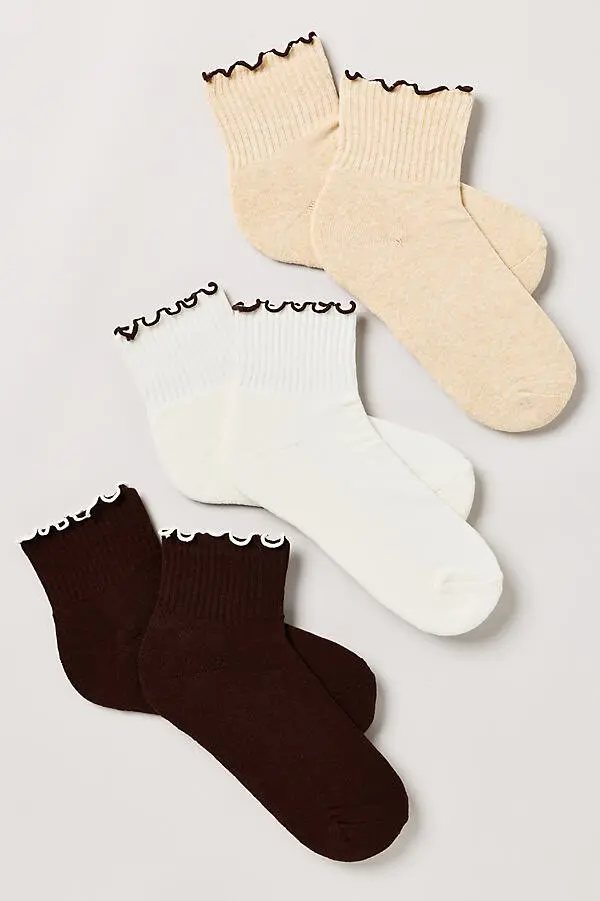 Daily Practice Crew Socks - Neutral Pattern