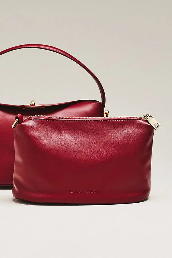 MELIE BIANCO Lana Shoulder Bag - Wine