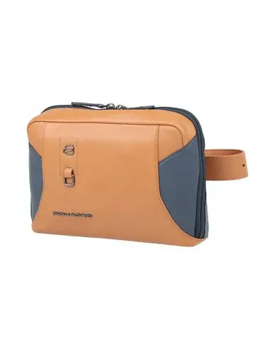 PIQUADRO Leather Belt Bag - Marigold