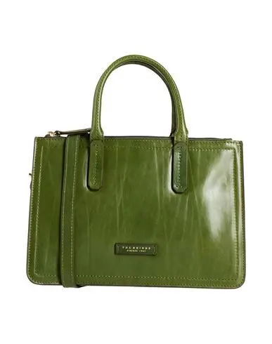 THE BRIDGE Handbag Dark Leather - Green