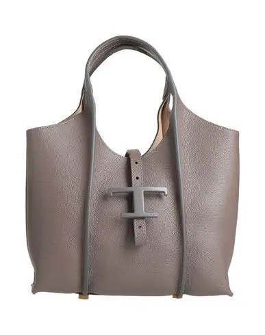 TOD'S Handbag In Leather - Grey