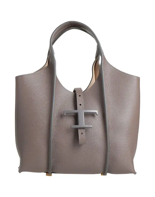 TOD'S Handbag In Leather - Grey