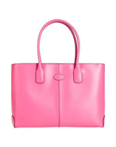 TOD'S Handbag Calfskin - Magenta