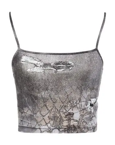 DIESEL® Embroidered Logo Crop Top