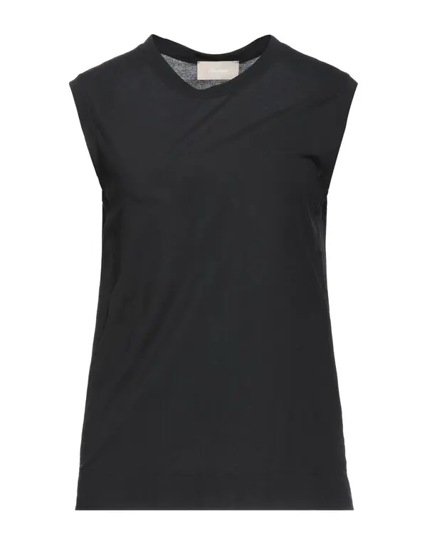 DRUMOHR Basic Sleeveless Tee - Black