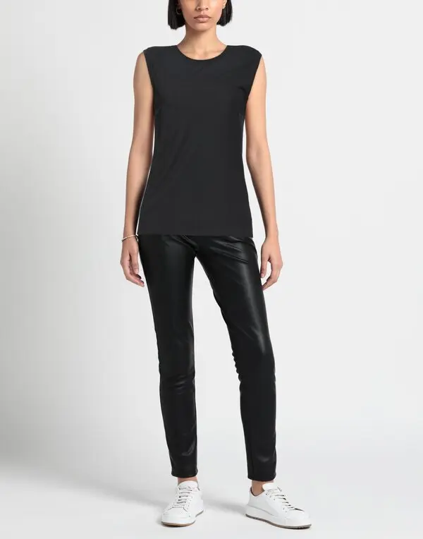 DRUMOHR Basic Sleeveless Tee - Black