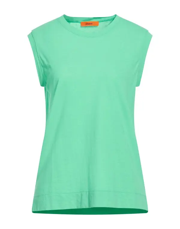DRUMOHR Basic Sleeveless Tee - Green