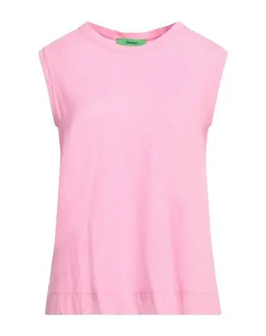 DRUMOHR Basic Sleeveless Tee - Pink