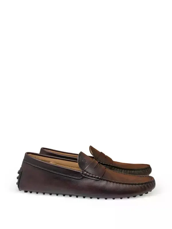 TOD'S Leather Penny Loafers
