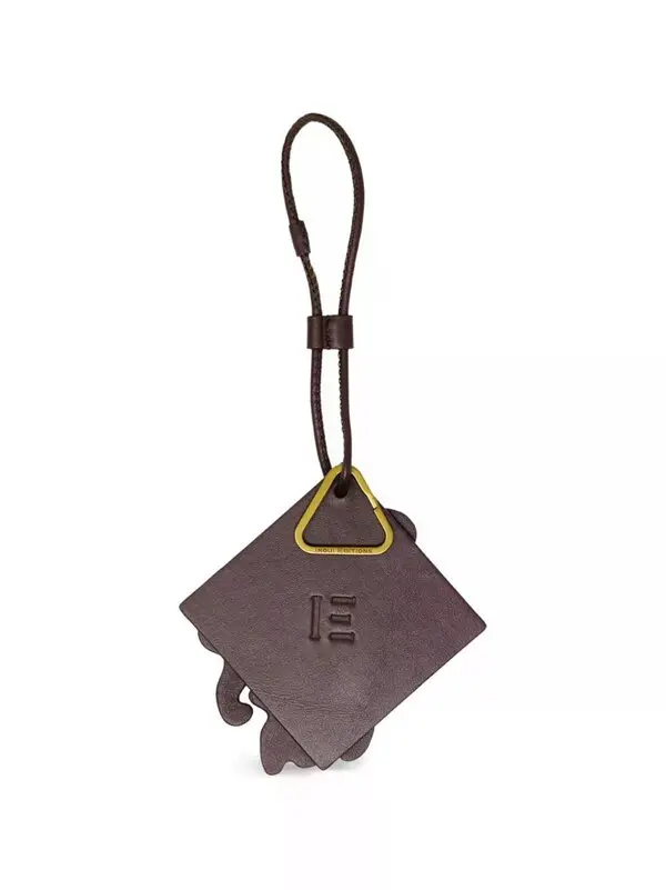 INOUI EDITIONS Histoire Diamond-shape Graphic Keychain