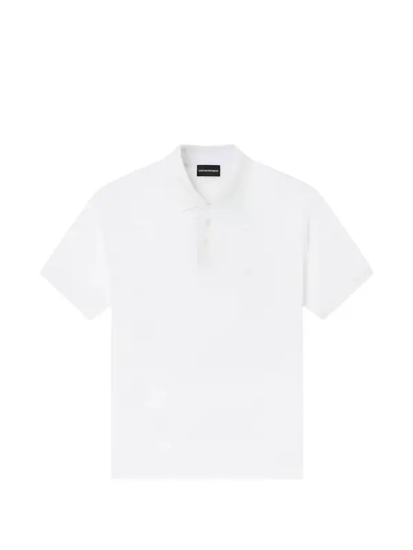 Emporio Armani Regular Fit Piqué Polo Shirt