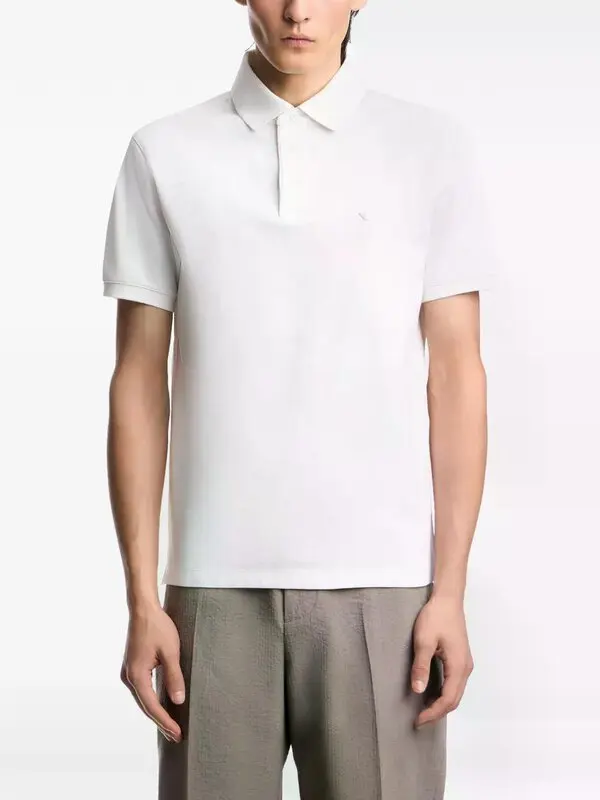 Emporio Armani Regular Fit Piqué Polo Shirt