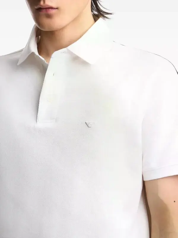 Emporio Armani Regular Fit Piqué Polo Shirt