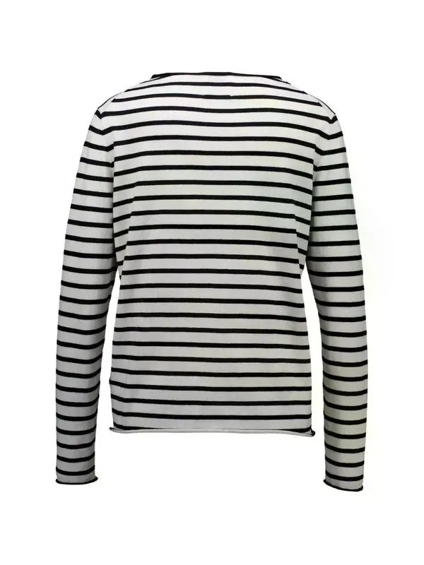 ALLUDE Striped Top