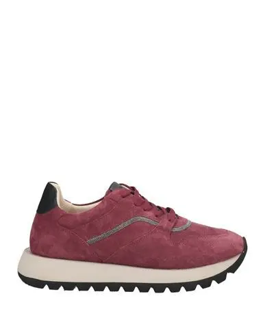 CERRUTI 1881 Leather Sneakers - Garnet
