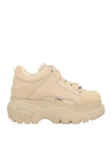 BUFFALO Chunky Calfskin Sneakers - Beige