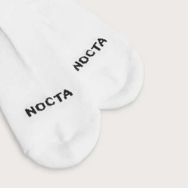 Nike Nocta Sneaker Sock 3 Pack - White/black