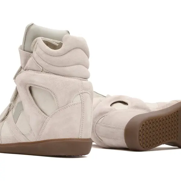 Isabel Marant Étoile Bekett Wedge Sneaker - Ecru