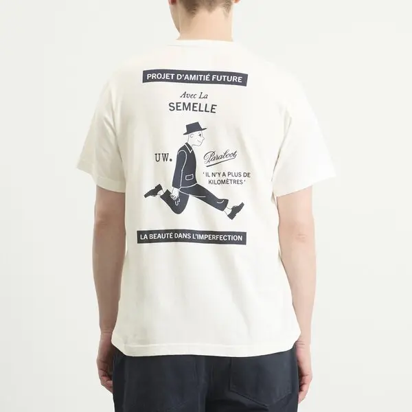 Universal Works X Paraboot Jersey Print T-shirt